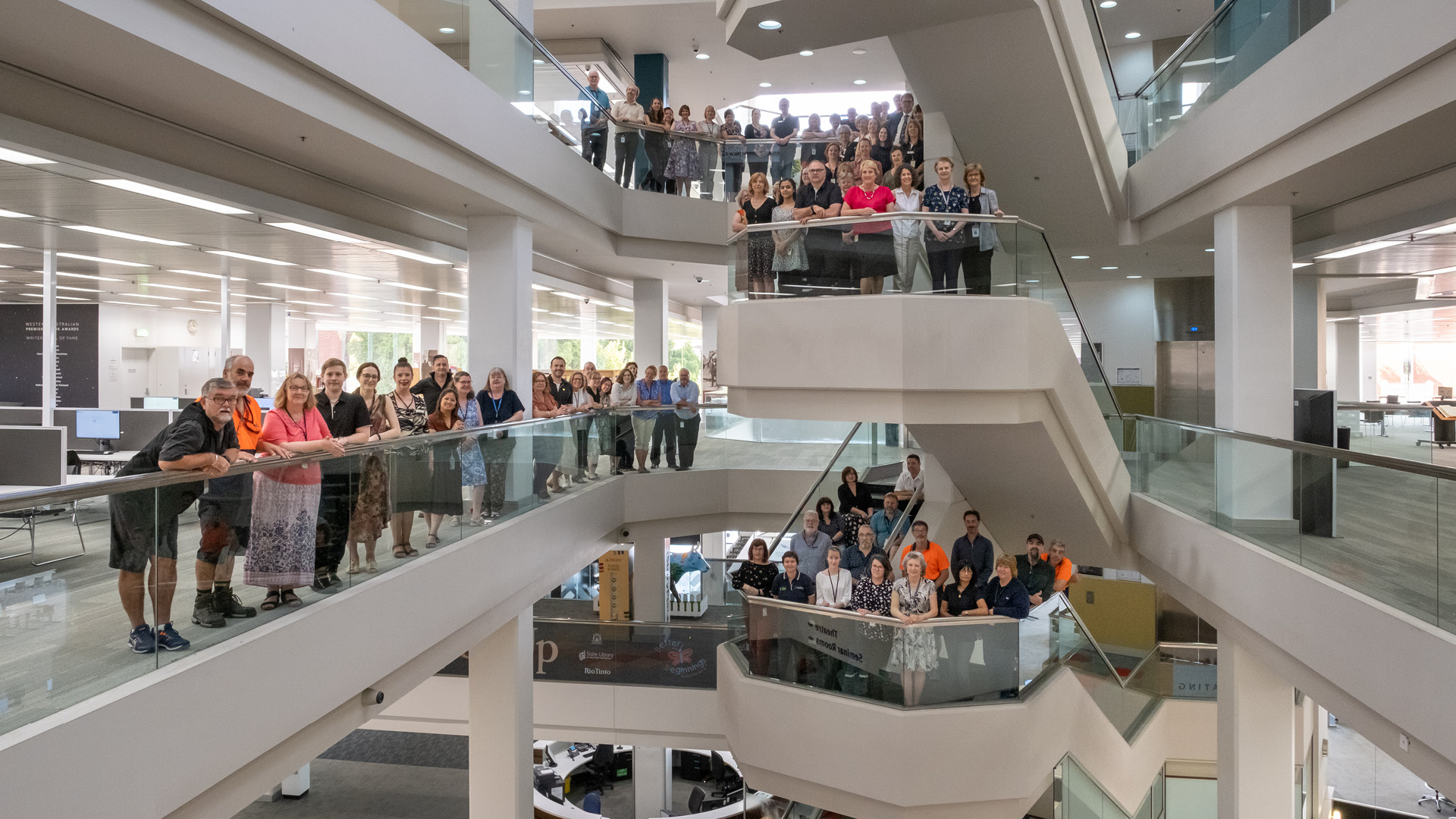 State Librarian & senior staff | State Library of Western Australia